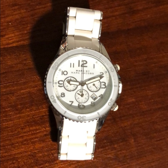 Marc By Marc Jacobs | Accessories | Marc By Marc Jacobs White Womens ...